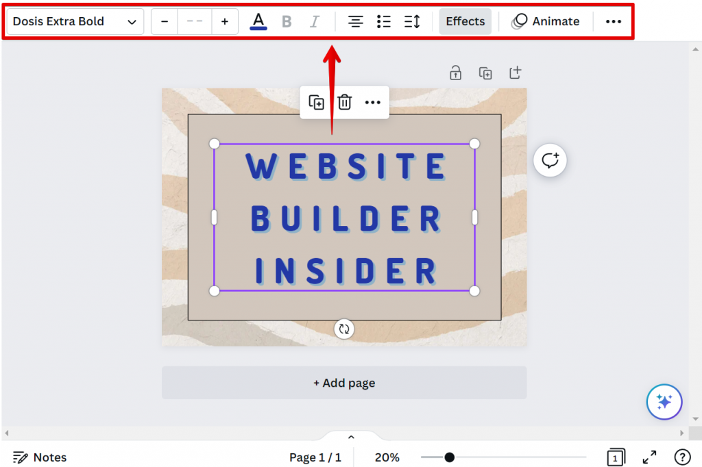 How to Change Text Color in Canva? - WebsiteBuilderInsider.com