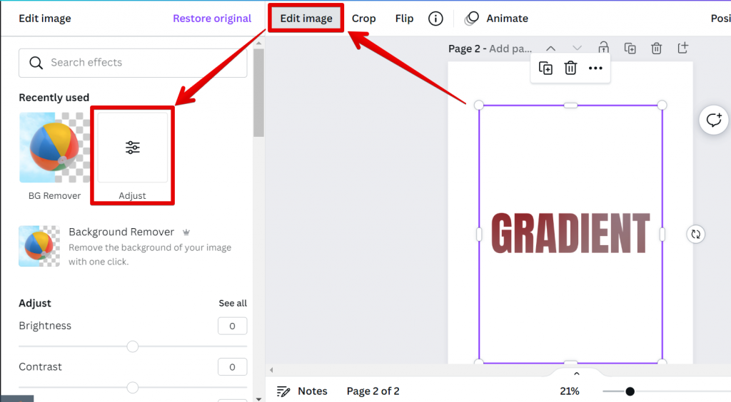 Can You Make Gradient Text in Canva? - WebsiteBuilderInsider.com