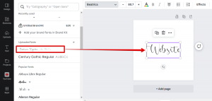 How Do I Add Glyphs to a Font in Canva? - WebsiteBuilderInsider.com