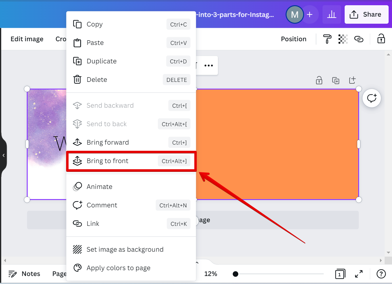 How Do You Split a Picture Into 3 on Canva on Instagram? - WebsiteBuilderInsider.com