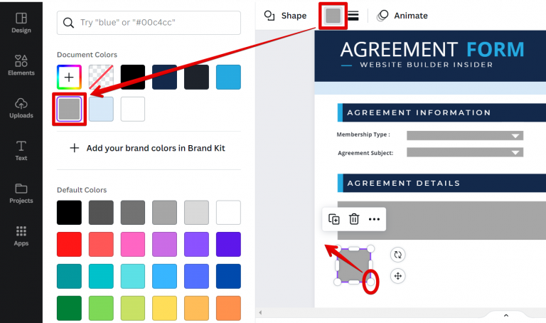 How Do I Create a Checkbox in Canva? - WebsiteBuilderInsider.com