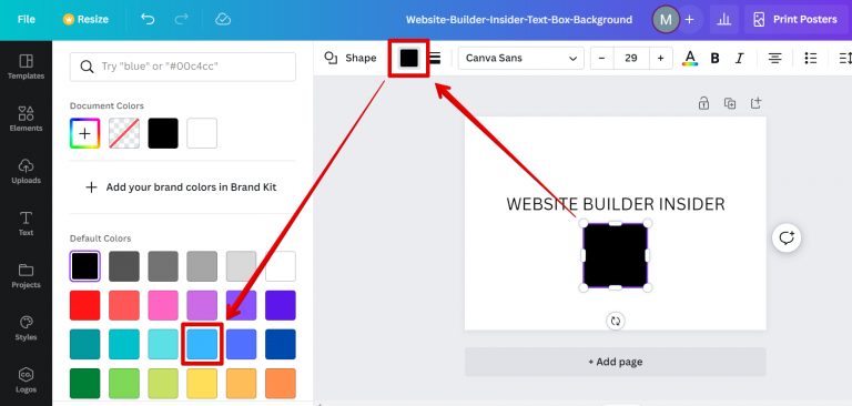 How Do You Add a Background Color to a Text Box in Canva? [2024 Complete Process ...