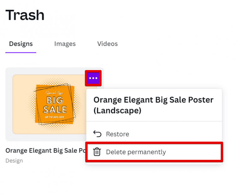 How Do I Delete a Shared Design in Canva? - WebsiteBuilderInsider.com