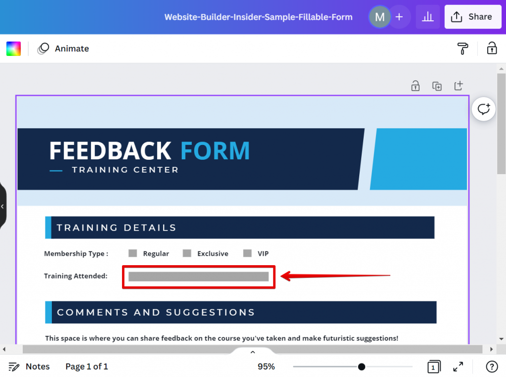 Can I Create a Fillable Form in Canva? - WebsiteBuilderInsider.com