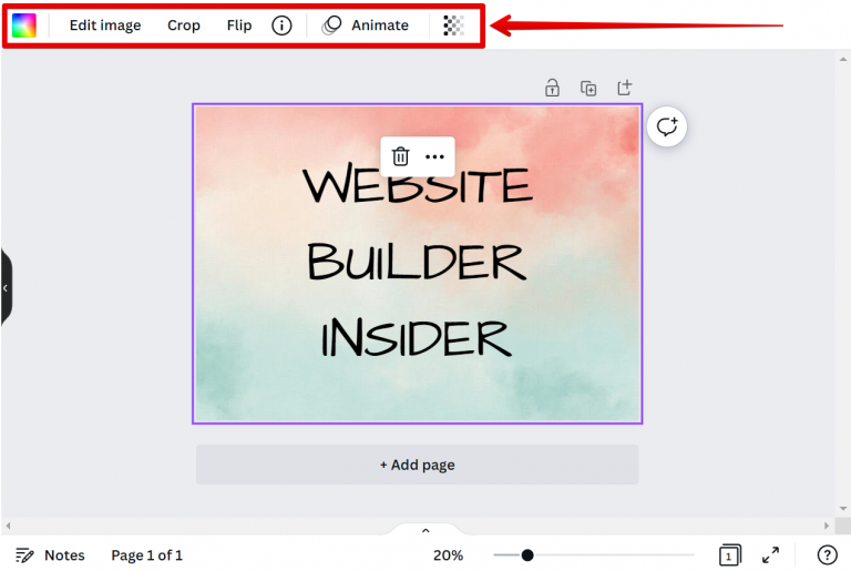 Where Is the Editor Toolbar in Canva? - WebsiteBuilderInsider.com