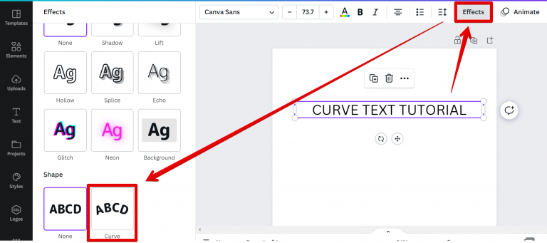 Can You Add Curved Text in Canva? - WebsiteBuilderInsider.com
