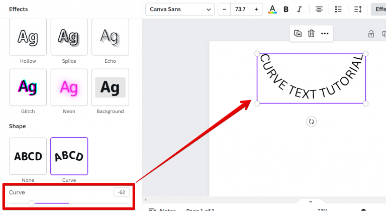 Can You Add Curved Text in Canva? - WebsiteBuilderInsider.com