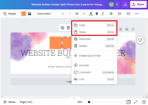How Do You Split a Picture Into 3 on Canva on Instagram ...