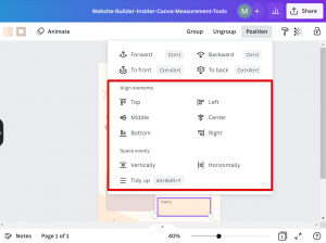 Does Canva Have Measurements? - WebsiteBuilderInsider.com