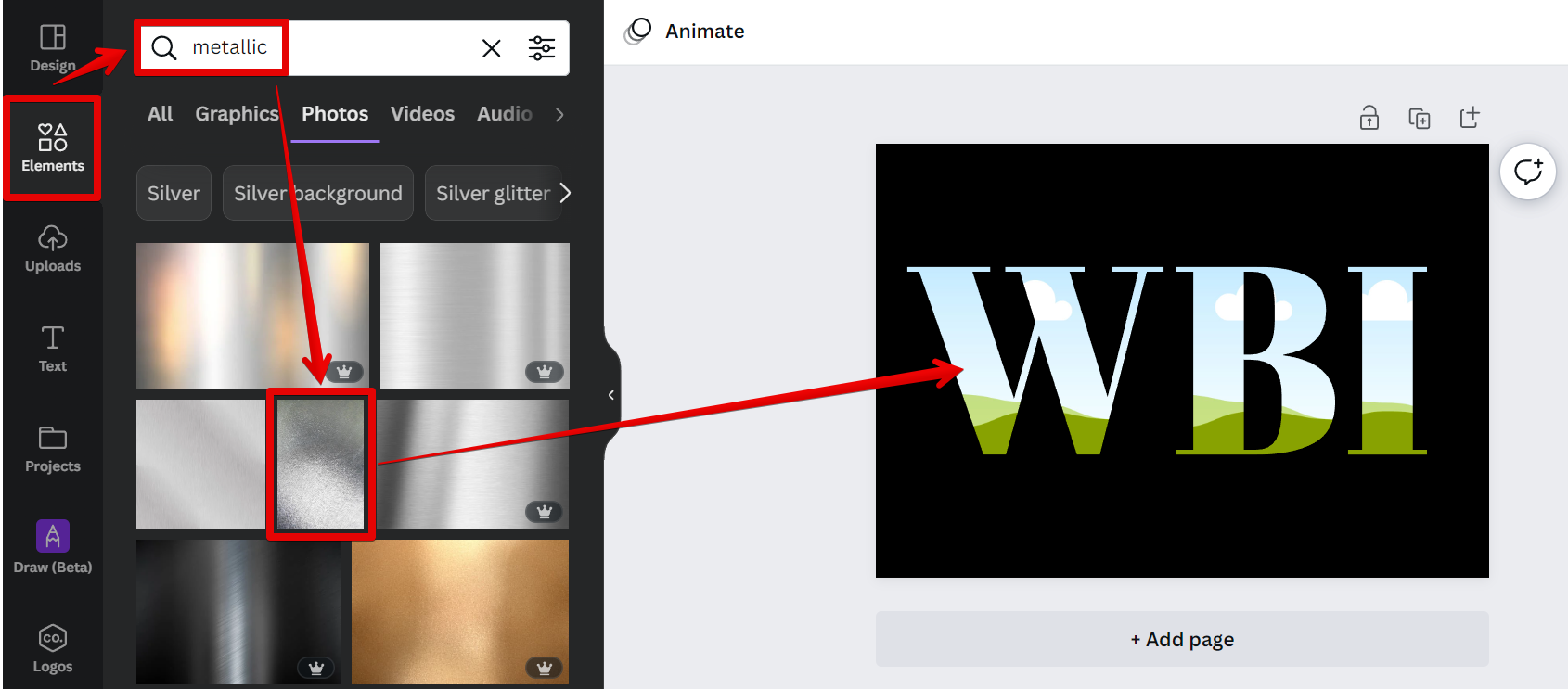 How Do You Get Metallic Text On Canva WebsiteBuilderInsider How Do You Get Metallic Text On Canva WebsiteBuilderInsider