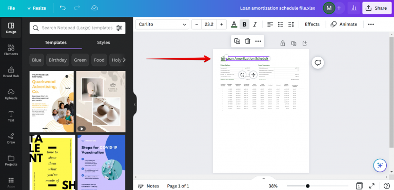 How To Add Excel to Canva? [2024 Simple Guide] - WebsiteBuilderInsider.com