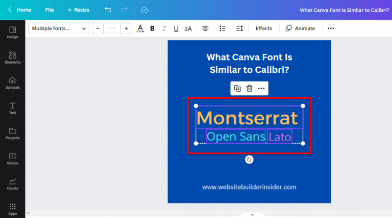 What Canva Font Is Similar to Calibri? - WebsiteBuilderInsider.com