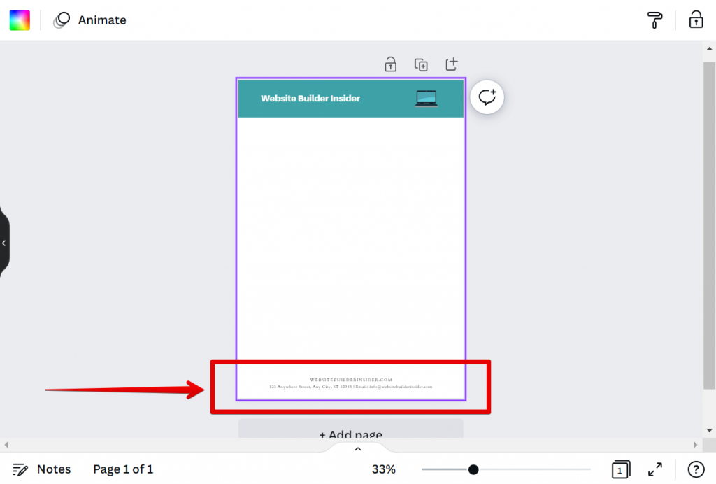 How Do I Add a Header and Footer in Canva? - WebsiteBuilderInsider.com