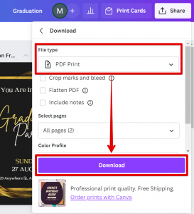 How Do You Make a Front and Back Invitation on Canva ...