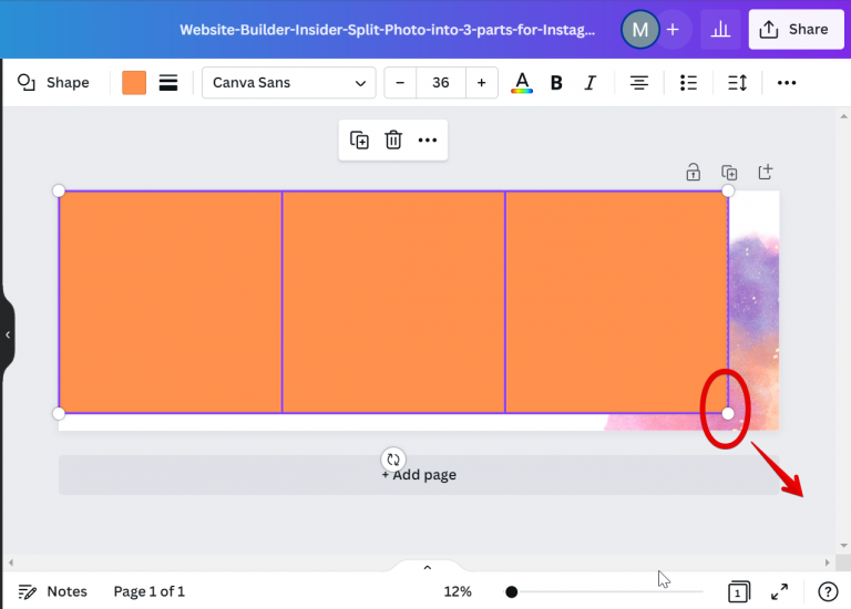 How Do You Split a Picture Into 3 on Canva on Instagram? - WebsiteBuilderInsider.com