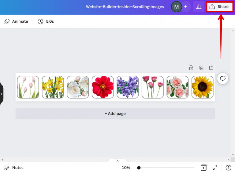 How Do I Create a Scrolling Image in Canva? - WebsiteBuilderInsider.com