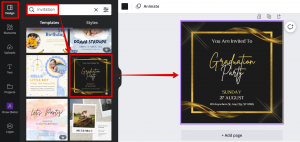 How Do You Make a Front and Back Invitation on Canva ...
