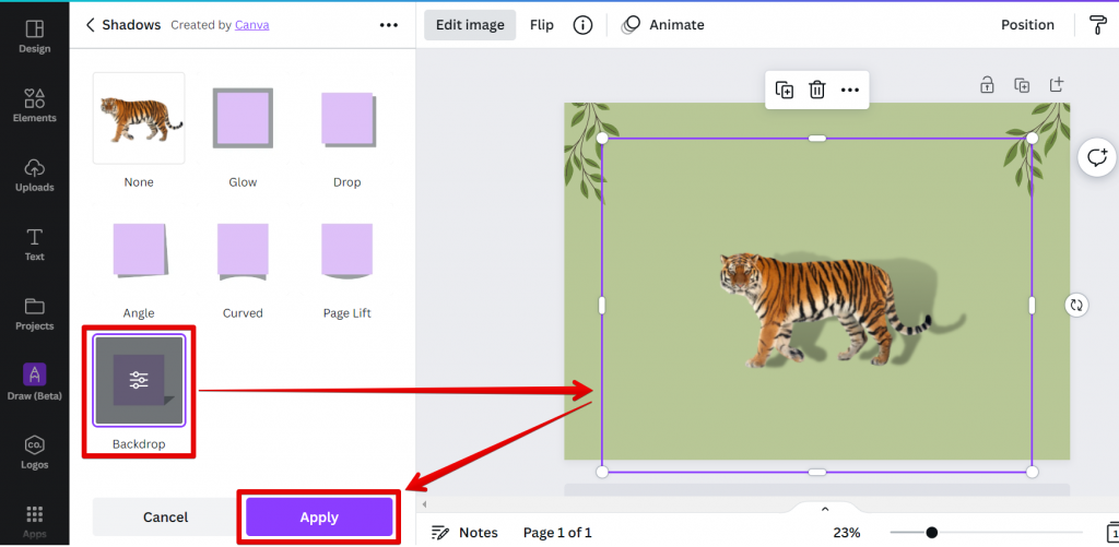 How Do You Make a Shadow Effect in Canva? - WebsiteBuilderInsider.com