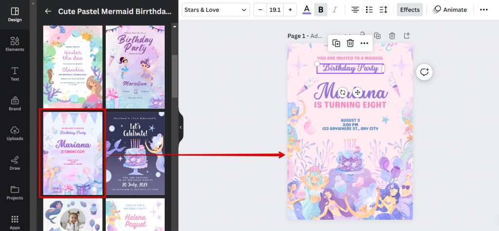 How Do You Make a Double Sided Invitation on Canva ...