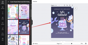 How Do You Make a Double Sided Invitation on Canva ...