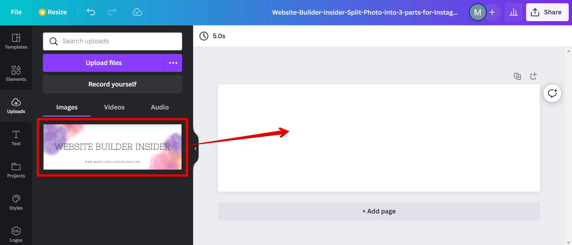 How Do You Get A Grid On Instagram On Canva WebsiteBuilderInsider