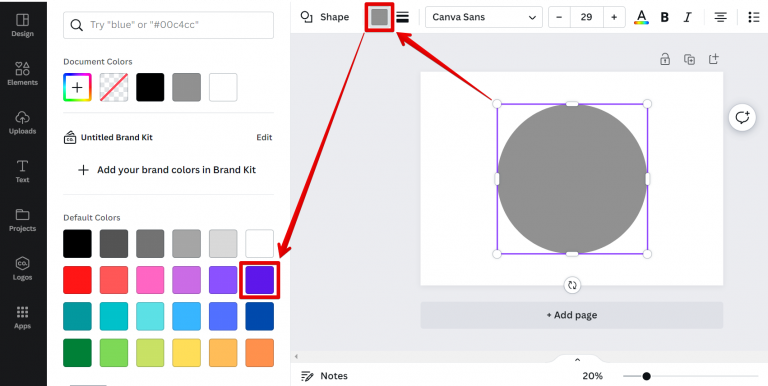 How Do You Fill a Shape in Canva? - WebsiteBuilderInsider.com