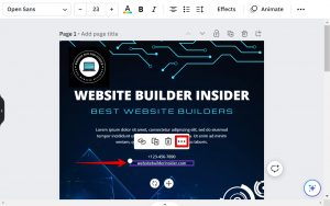 How Do You Link Text Boxes in Canva? - WebsiteBuilderInsider.com