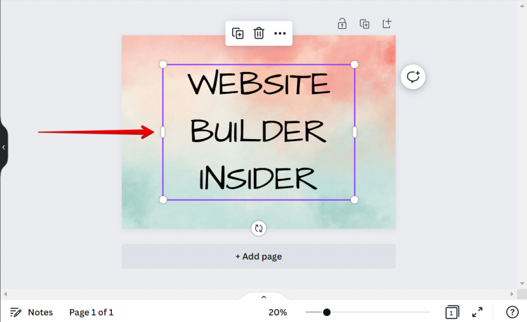 Where Is the Editor Toolbar in Canva? - WebsiteBuilderInsider.com