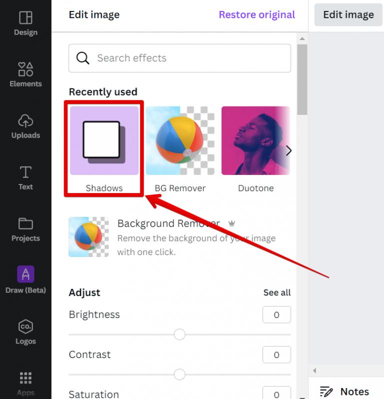 How Do You Make a Shadow Effect in Canva? - WebsiteBuilderInsider.com
