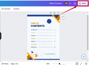 How Do I Create a Table of Contents in Canva? - WebsiteBuilderInsider.com