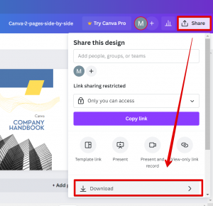 Can You Put Two Pages Side by Side in Canva? - WebsiteBuilderInsider.com