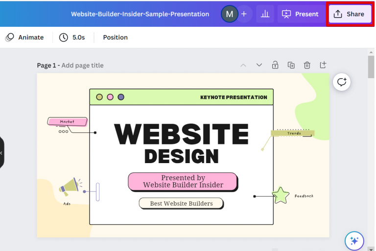 How Do I Convert a Canva Presentation to Video? - WebsiteBuilderInsider.com