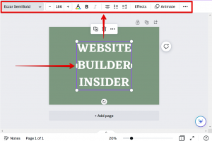 How Do I Shape a Text Box in Canva? - WebsiteBuilderInsider.com