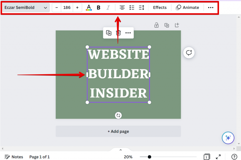 How Do I Shape a Text Box in Canva? - WebsiteBuilderInsider.com