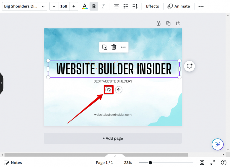 Can You Flip Text Backwards in Canva? - WebsiteBuilderInsider.com