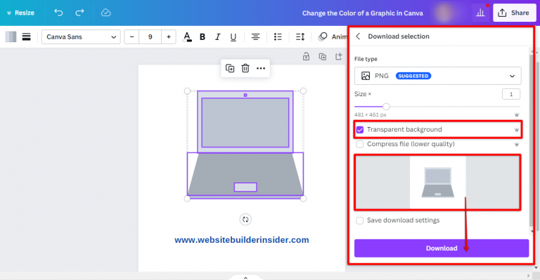 Can You Change the Color of a Graphic in Canva? - WebsiteBuilderInsider.com