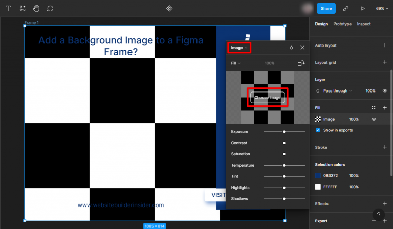 How Do I Add a Background Image to a Figma Frame? - WebsiteBuilderInsider.com