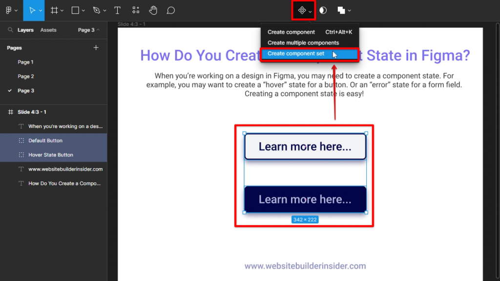 How Do You Create a Component State in Figma? - WebsiteBuilderInsider.com