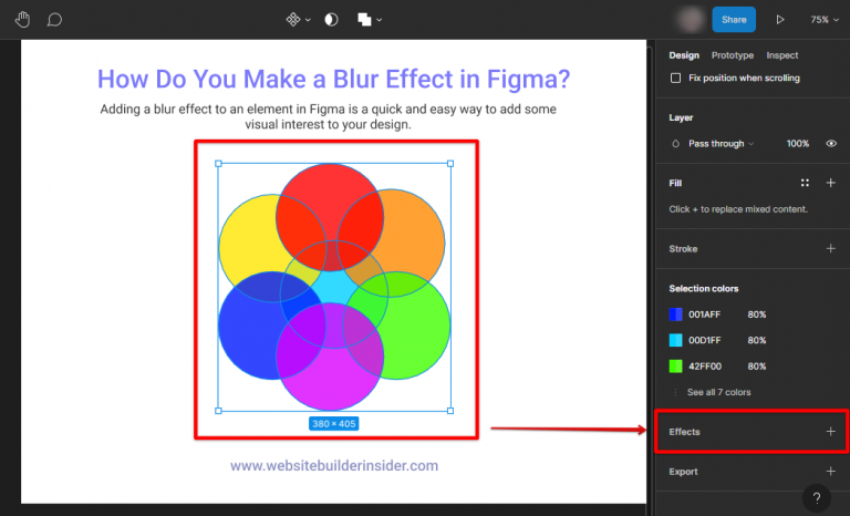 How Do You Make a Blur Effect in Figma? - WebsiteBuilderInsider.com