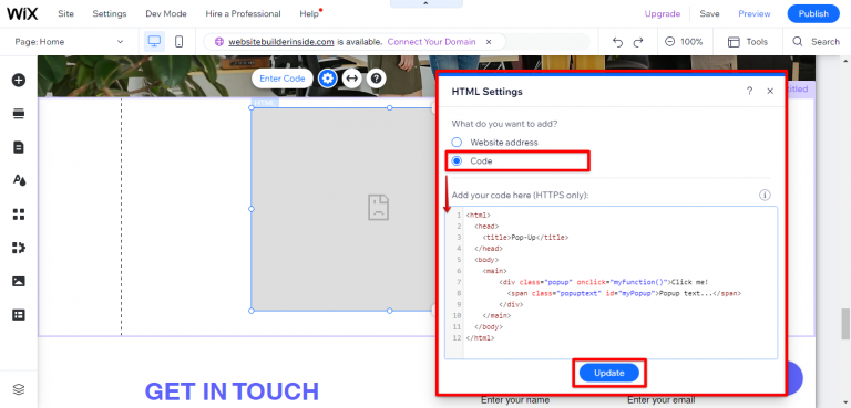 How Do I Create a Pop Up Window in Wix? - WebsiteBuilderInsider.com