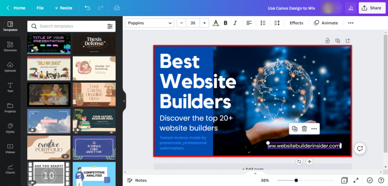 Can You Use Canva With Wix? - WebsiteBuilderInsider.com