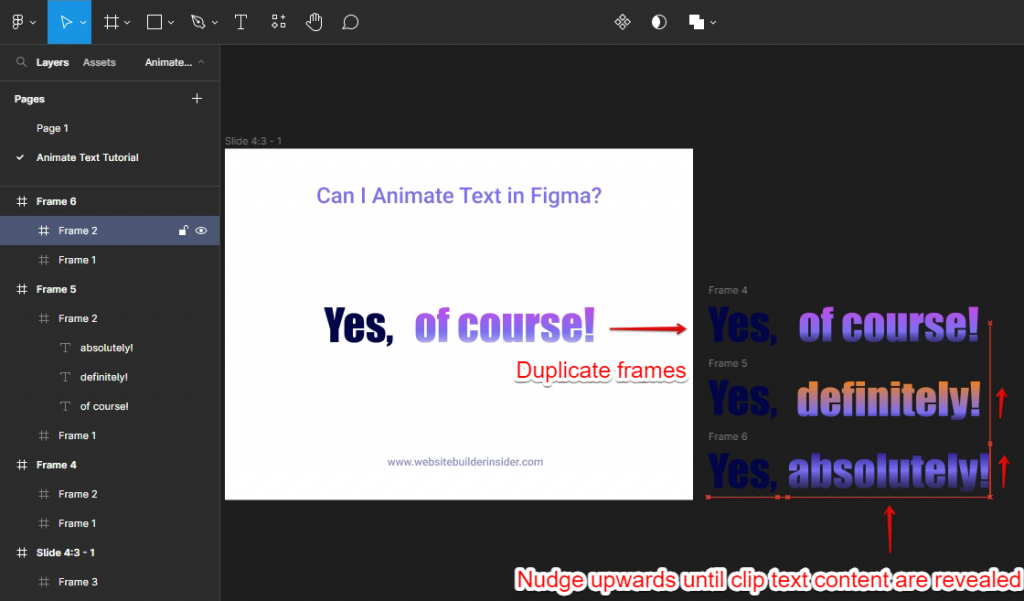 Can I Animate Text in Figma? - WebsiteBuilderInsider.com