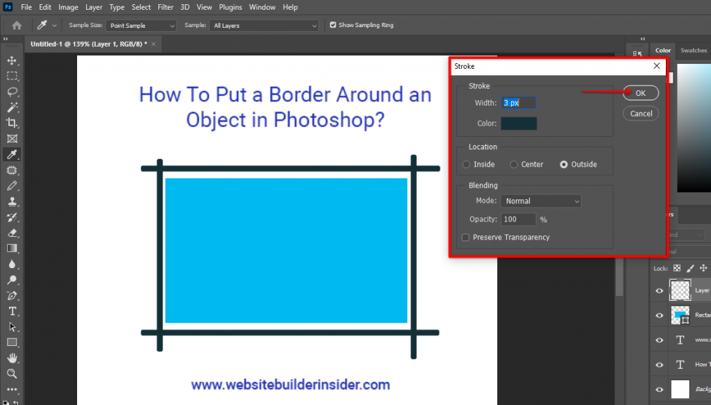 How Do I Put a Border Around an Object in Photoshop ...