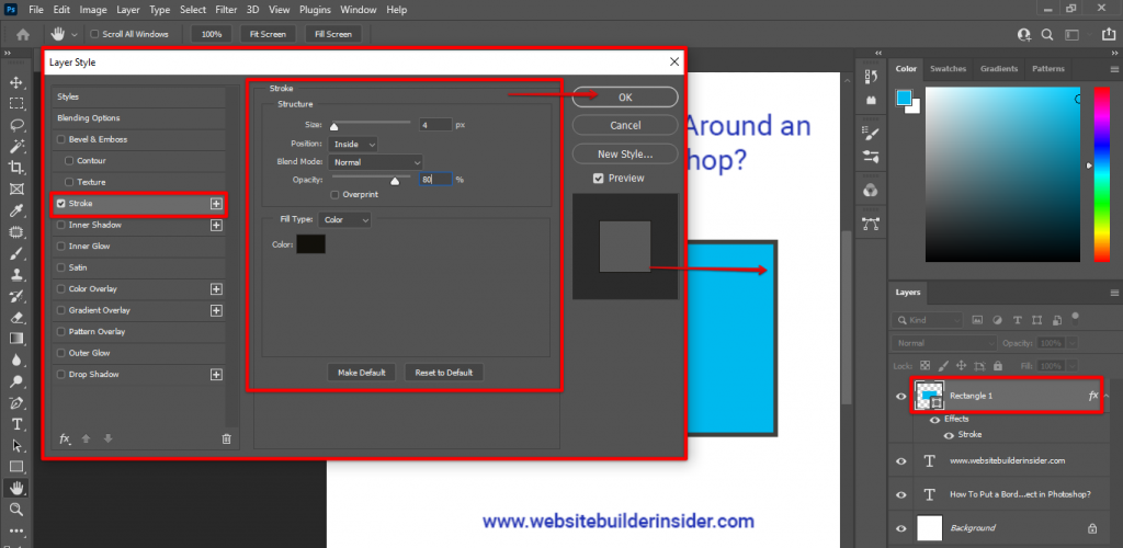 How Do I Put a Border Around an Object in Photoshop ...