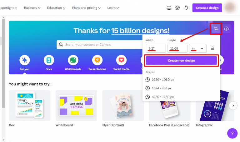 How Do I Change My Canva to A4? - WebsiteBuilderInsider.com