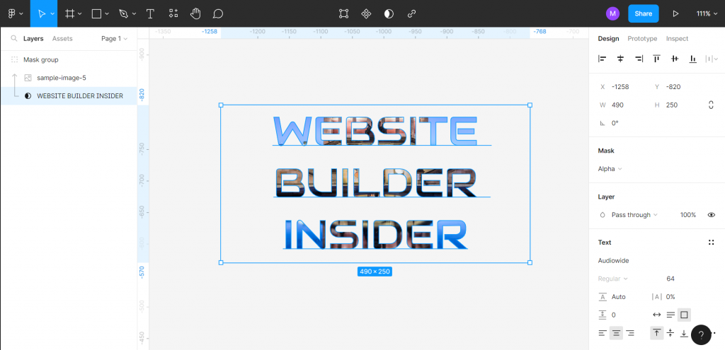 How Do I Put an Image in Text in Figma? - WebsiteBuilderInsider.com