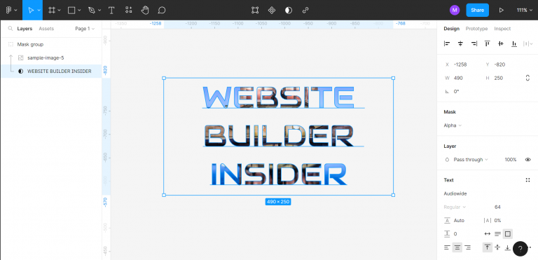 How Do I Put an Image in Text in Figma? - WebsiteBuilderInsider.com