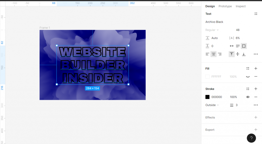 Can You Outline Text in Figma? - WebsiteBuilderInsider.com