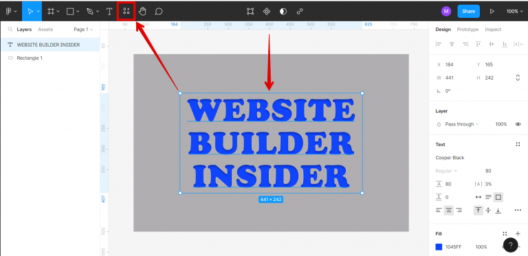 How Do You Skew Letters in Figma? - WebsiteBuilderInsider.com