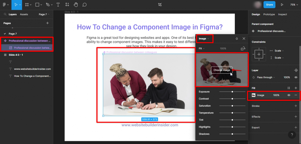 How Do I Change a Component Image in Figma? - WebsiteBuilderInsider.com